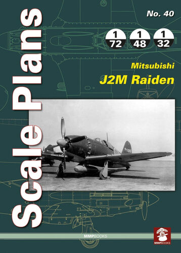 MMP Books SC40 Scale Plans - Mitsubishi J2M Raiden