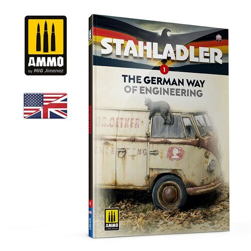 AMMO of Mig Jimenez 6289 STAHLADLER 1 - The German Way Of Engineering (English)