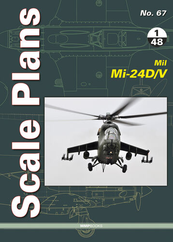 MMP Books SC67 Scale Plans - Mil Mi-24D/V