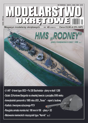 Modelarstwo Okrętowe Modelarstwo Okrętowe nr 48 5-2013 HMS "Rodney część 1