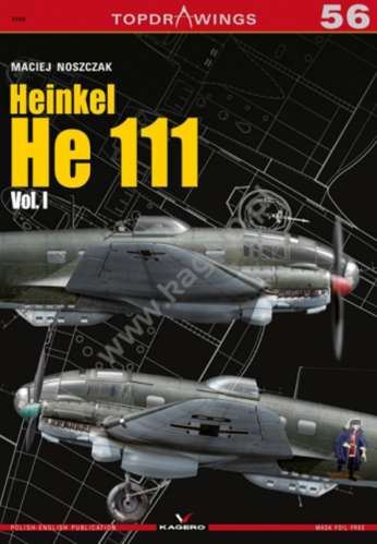 Kagero TD-7056-EN+PL Heinkel He 111