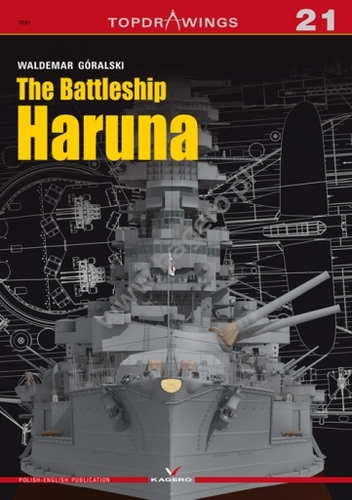 Kagero TD-7021-EN+PL The Battleship Haruna