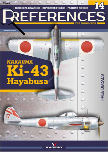 Kagero REF-25014 25014 Nakajima Ki-43 Hayabusa