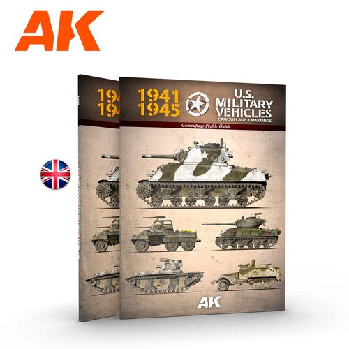 AK-Interactive 642 American Military Vehicles – Camouflage Profile Guide