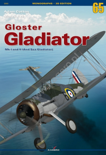Kagero MON-3065 65 - Gloster Gladiator Mk I And II (And Sea Gladiator) (English)