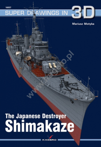Kagero K3D-16057-EN Japanese Destroyer Shimakaze