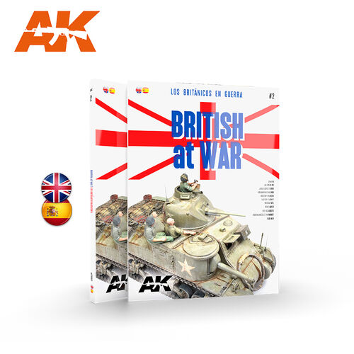 AK-Interactive 130003 British at War – Los BRITÁNICOS EN Guerra VOL.2