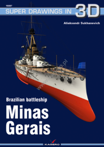 Kagero K3D-16087 Brazilian battleship Minas Gerais