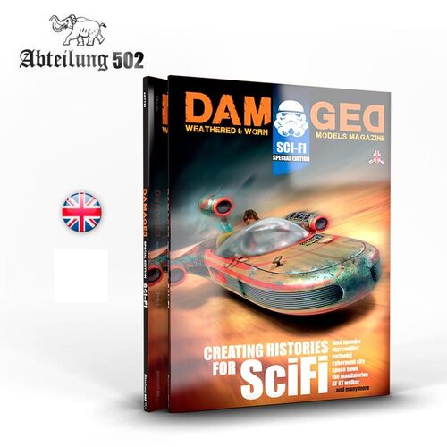 Abteilung502 732 Damaged Magazine - Special Scifi Book (English)