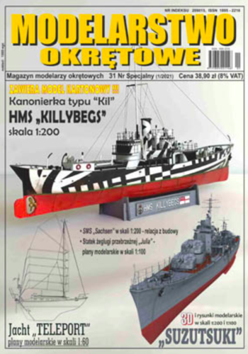 Modelarstwo Okrętowe SPEC31 Kanonierka typu "Kil" HMS "KILLYBEGS"