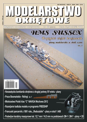 Modelarstwo Okrętowe Modelarstwo Okrętowe nr 40 3-2012 HMS SUSSEX