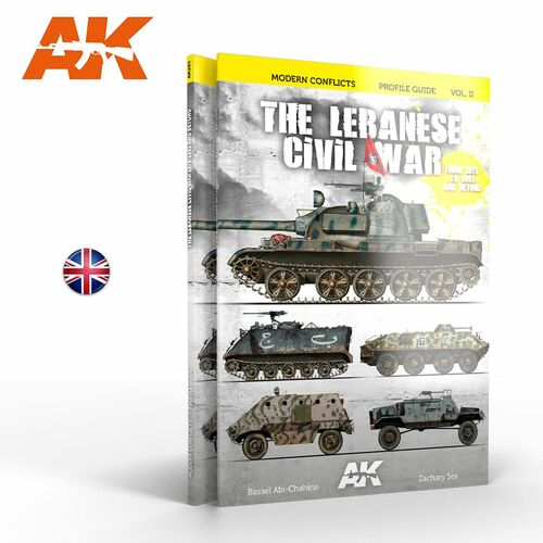 AK-Interactive 285 Wars in Lebanon Vol.2 - Modern Conflicts Profile Guide Vol. II