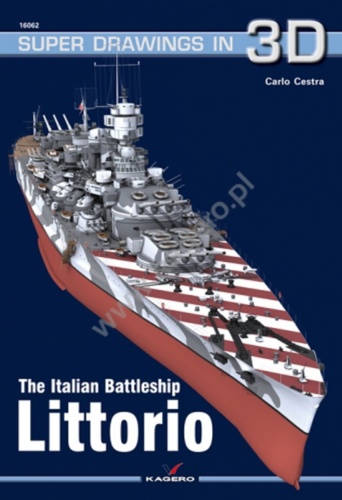 Kagero K3D-16062-EN The Italian Battleship Littorio