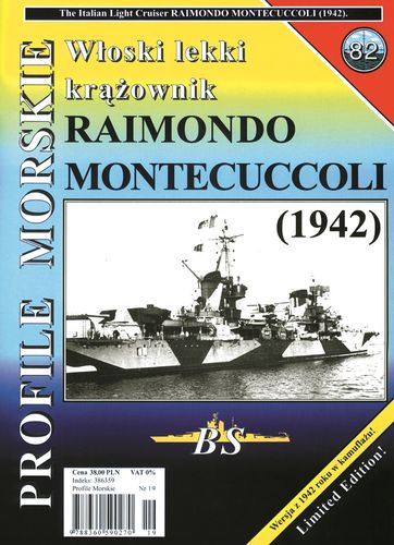 Profile Morskie 82 Włoski lekki krążownik RAIMONDO MONTECUCCOLI (1942)