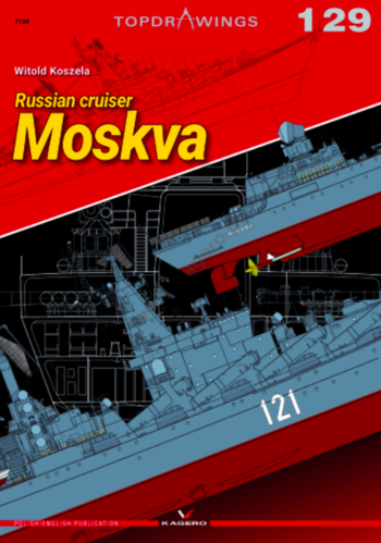 Kagero TD-7129 Russian cruiser Moskva