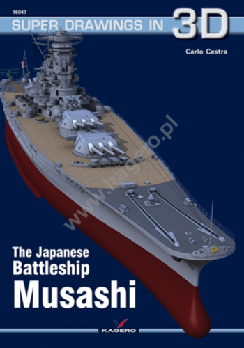 Kagero K3D-16047-EN The Japanese Battleship Musashi