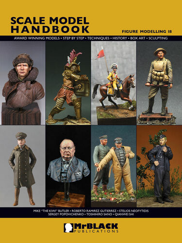 Mr Black Publications 18-FM18 Scale Model Handbook 18 - Figure Modelling Vol.18
