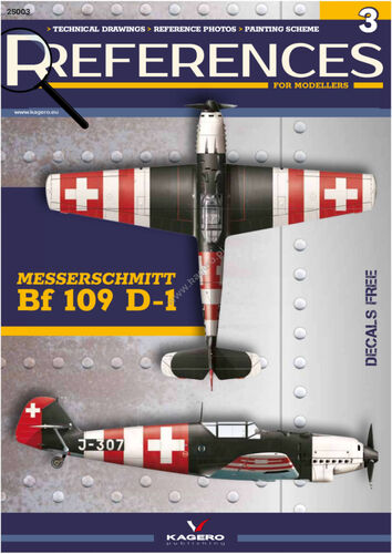 Kagero REF-25003 25003 - Messerschmitt Bf 109 D-1 (Decals In 1/72, 1/48 Included)