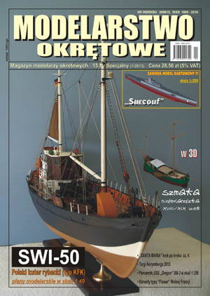 Modelarstwo Okrętowe SPEC15 Modelarstwo Okrętowe nr 15 1-2013 Pancernik USS "Oregon", Model "Surcouf"