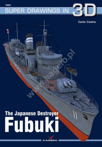 Kagero K3D-16061-EN The Japanese Destroyer Fubuki