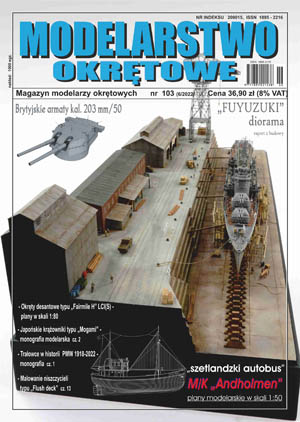 Modelarstwo Okrętowe 103 FUYUZUKI diorama