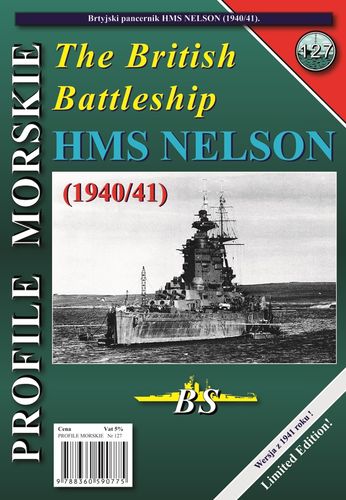 Profile Morskie 127 Brytyjski pancernik HMS NELSON (1940)