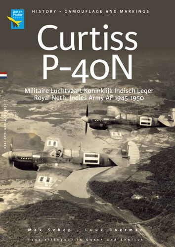 Dutch Profile 34 Curtiss P-40N - Militaire Luchtvaart Koninklijk Indisch Leger Royal Netherlands Indies Army AF 1945-1950