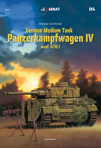 Kagero COM-88004-EN The German Medium Tank Panzerkampfwagen IV Ausf. G/H/J (English)