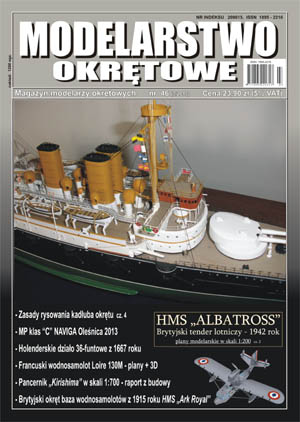 Modelarstwo Okrętowe Modelarstwo Okrętowe nr 46 3-2013 HMS "Albatros" część 2