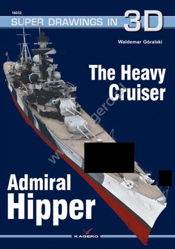 Kagero K3D-16032-EN The German Cruiser Admiral Hipper