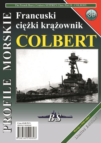Profile Morskie 89 Francuski ciężki krążownik COLBERT (1942