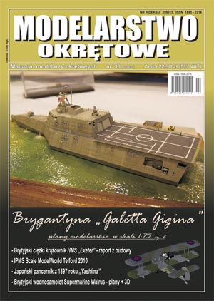 Modelarstwo Okrętowe Modelarstwo Okrętowe nr 33 2-2011 brygantyna "GALLETA GIGINA"