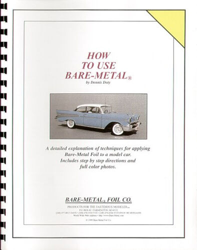 Bare Metal Foil BM1 How to use BARE METAL FOIL on model cars by Dennis Doty