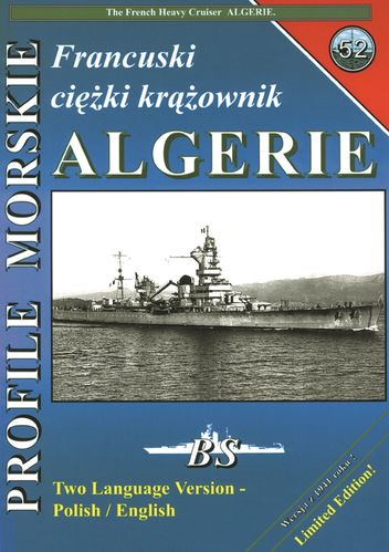 Profile Morskie 52 Francuski ciężki krążownik ALGERIE