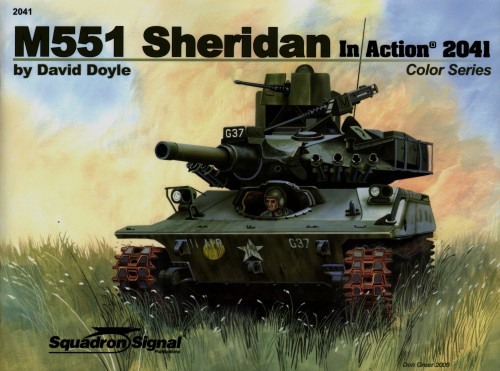 Squadron Signal 2041 M551 Sheridan Color by David Doyle (In Action Series)