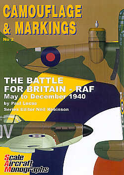 Guideline Publications GPSAM02 Camouflage & Markings 2 - The Battle For Britain - RAF May to December 1940
