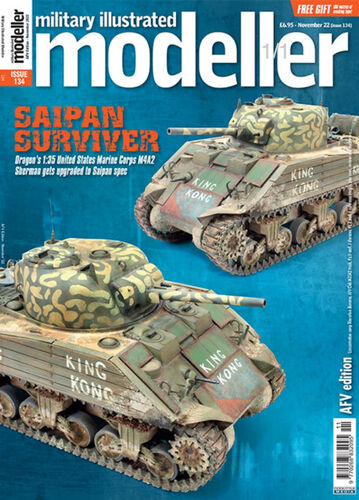 ADH Publishing MIM134 Military Illustrated Modeller (Issue 134) November 2022 (AFV Edition)