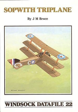 Albatros Productions WSDA022 Sopwith Triplane by J.M.Bruce (Windsock Datafiles 22)