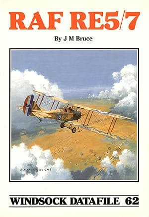 Albatros Productions WSDA062 RAF RE.5 / RE.7 by J.M.Bruce (Windsock Datafiles 62)