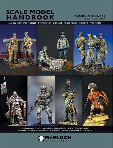 Mr Black Publications 25-FM25 Scale Model Handbook 25 - Figure Modelling Vol.25