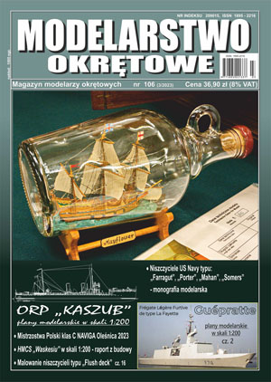 Modelarstwo Okrętowe Modelarstwo Okrętowe nr 106 - ORP "Kaszub"