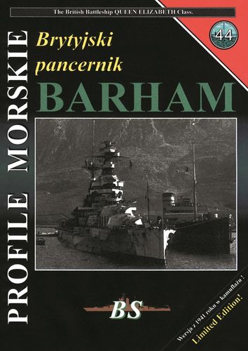 Profile Morskie 44 Brytyjski pancernik HMS BARHAM
