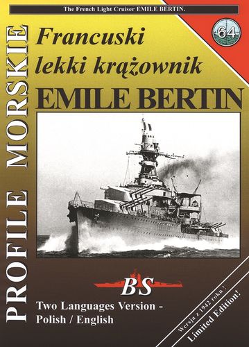 Profile Morskie 64 Francuski lekki krążownik EMILE BERTIN