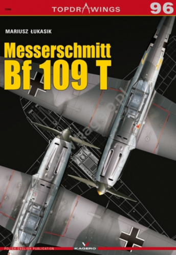 Kagero TD-7096-EN+PL Messerschmitt Bf 109 T