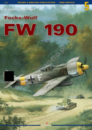 Kagero MON-3005-EN+PL 05 - Focke Wulf Fw 190 vol. III (bez kalkomanii)