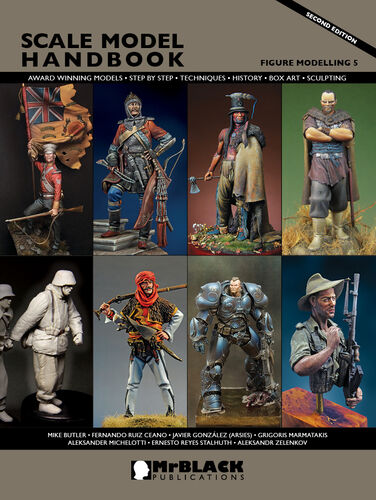 Mr Black Publications 05-FM05 Scale Model Handbook 5 - Figure Modelling vol.5 - 2nd Edition