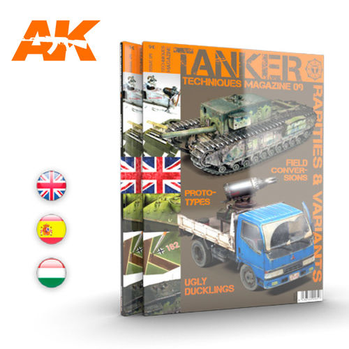AK-Interactive 4835 Tanker Issue 09. Rarities & Variants