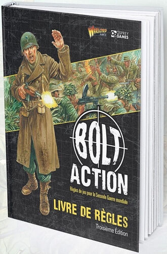 Bolt Action 401020003 Bolt Action Rulebook (3rd Edition / French Version)