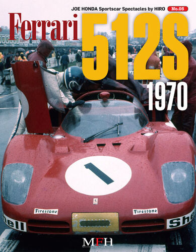 Model factory hiro BS05 Joe Honda Ferrari 512S 1970 (Sportscar Spectacles by Hiro No.5)