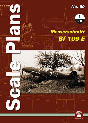 MMP Books SC60 Scale Plans - Messerschmitt Bf 109 E